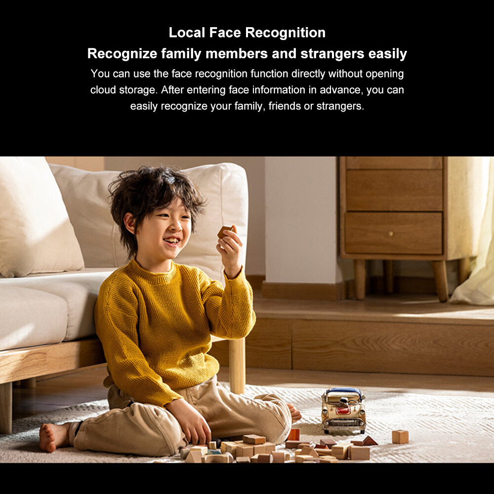 Умная камера Xiaomi 4K 8MP, AI IP-камера безопасности, ночное видение, панорама 360°, двусторонний разговор, Wi-Fi 6.