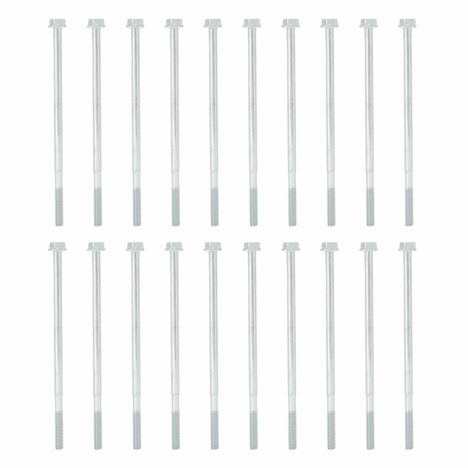 20 шт. длинный болт с шестигранной головкой, фланец, винт с плоской головкой, запасной винт M6x135, аппаратные фитинги для генератора