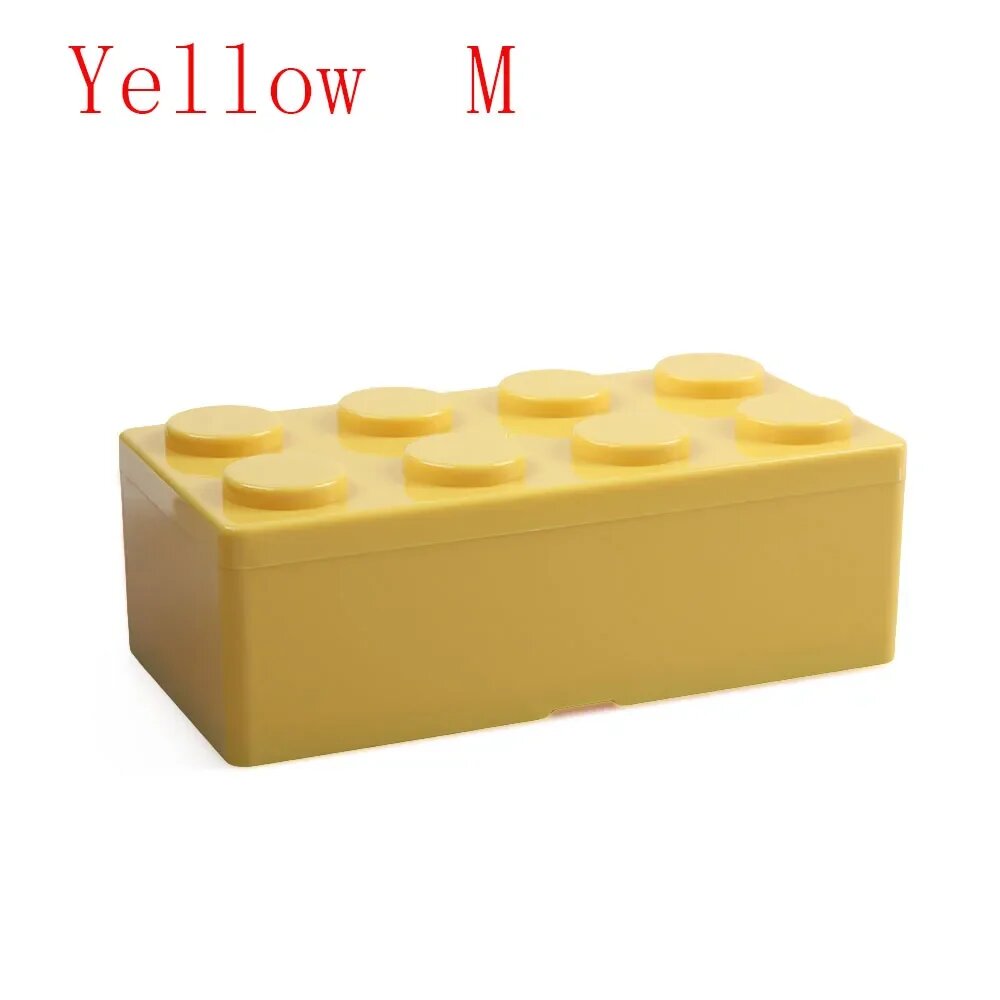 Пластиковый ящик для хранения Желтый, yellow-M
