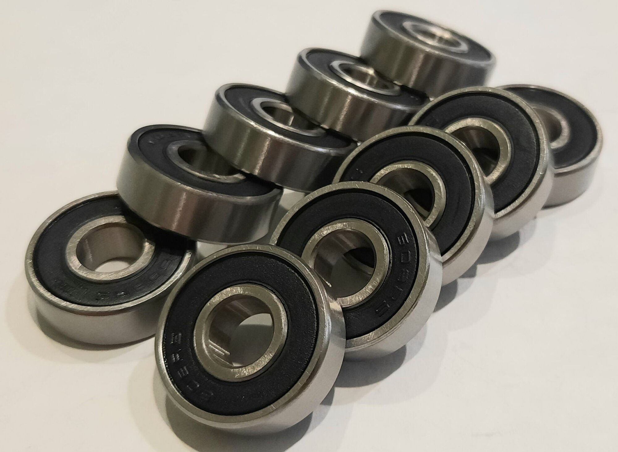 Подшипник шариковый KIMOTOZIP 608-2RS, 8 х 22 х 7 мм, 10 шт.