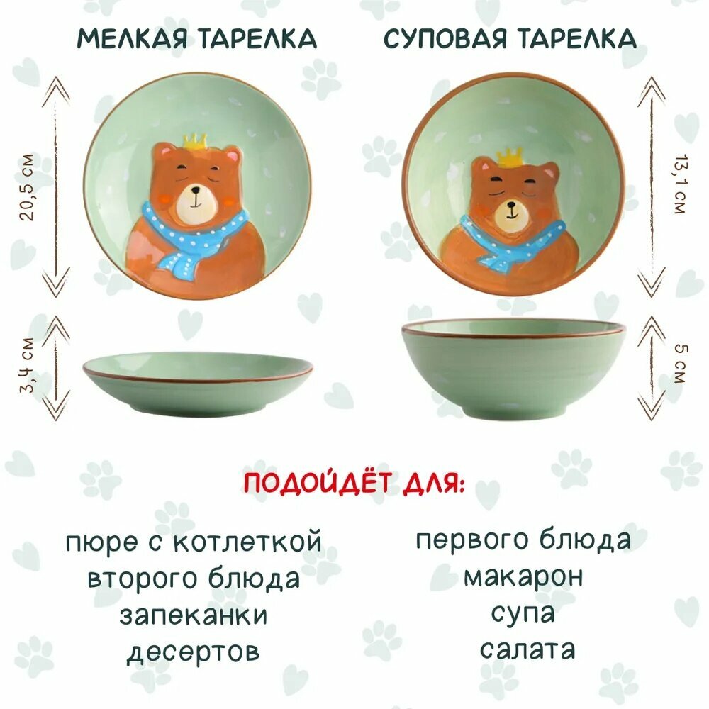 Набор детской посуды