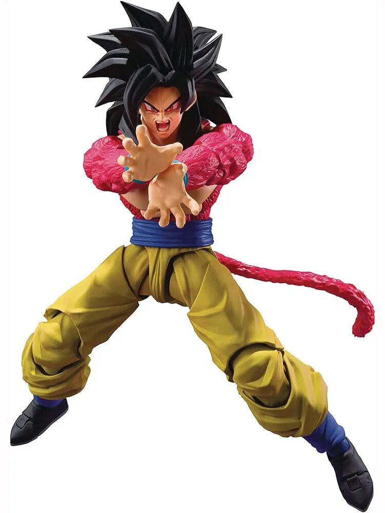 Экшн Фигурка Bandai S.H.FIGUARTS Dragon Ball GT - Сон Гоку Супер Сайян 4
