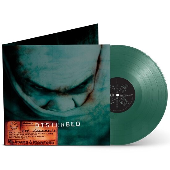 Виниловая пластинка Warner Music Disturbed - The Sickness (Green Vinyl)