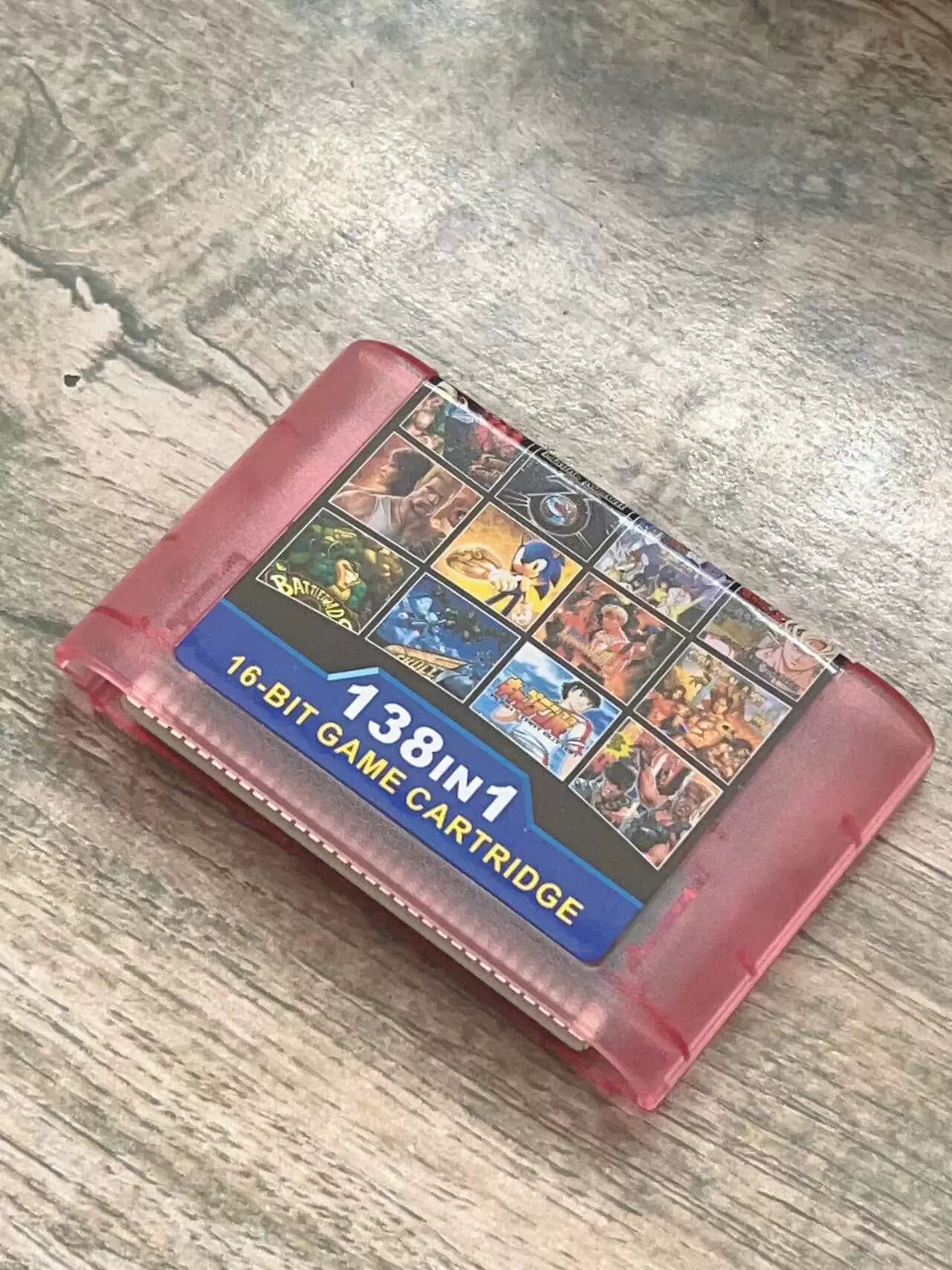 SEGA Mega Drive 16-битная ретро-консоль с улучшенной версией и коллекцией 138-в-1 картриджей