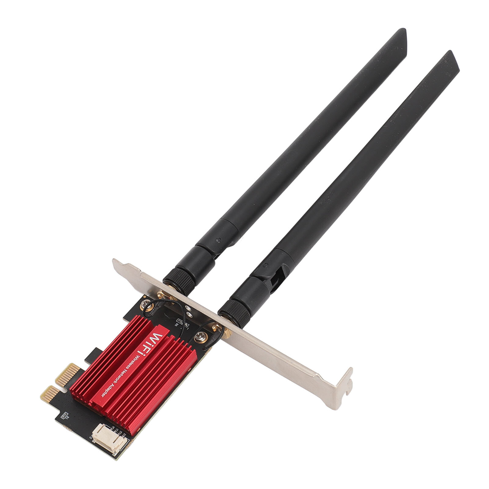 NFA344A Pro PCIE WiFiCard 1200 Мбит/с 2,4G 5G двухдиапазонная беспроводная сетевая карта BT4.1 PCIE с 2 антеннами 8 дБи для Windows 7 8 10