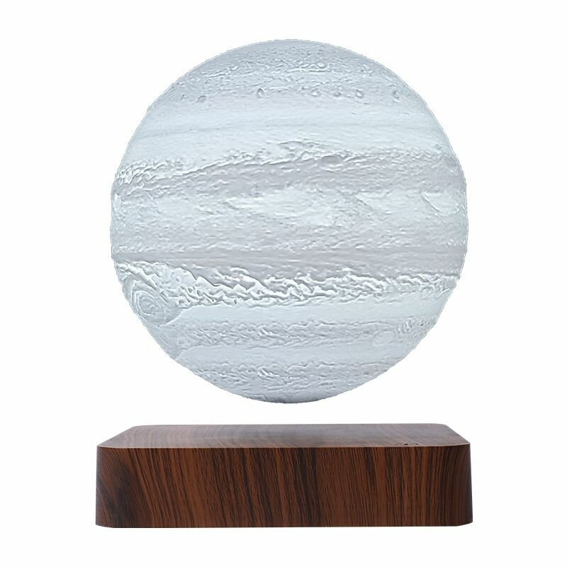 Магнитный левитационный планетарный свет в форме луны smart touch home decoration light