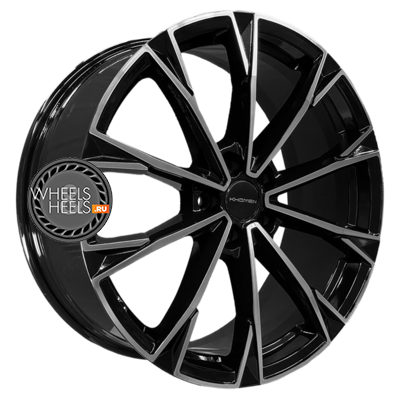 Khomen Wheels KHW2018 (Geely Monjaro/Tugella) 20x8 5x108 et46 dia63.4 Black-FP