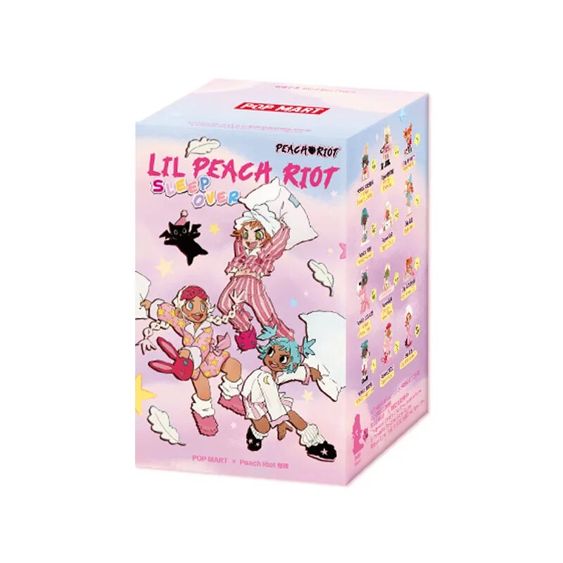 POP MART Lil Peach Riot Sleepover Series фигурки-сюрпризы 1 Blind Box