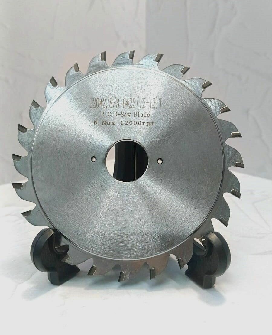 Пильный диск алмазный подрезной 120x22x2,8-3,6 Z 12+12