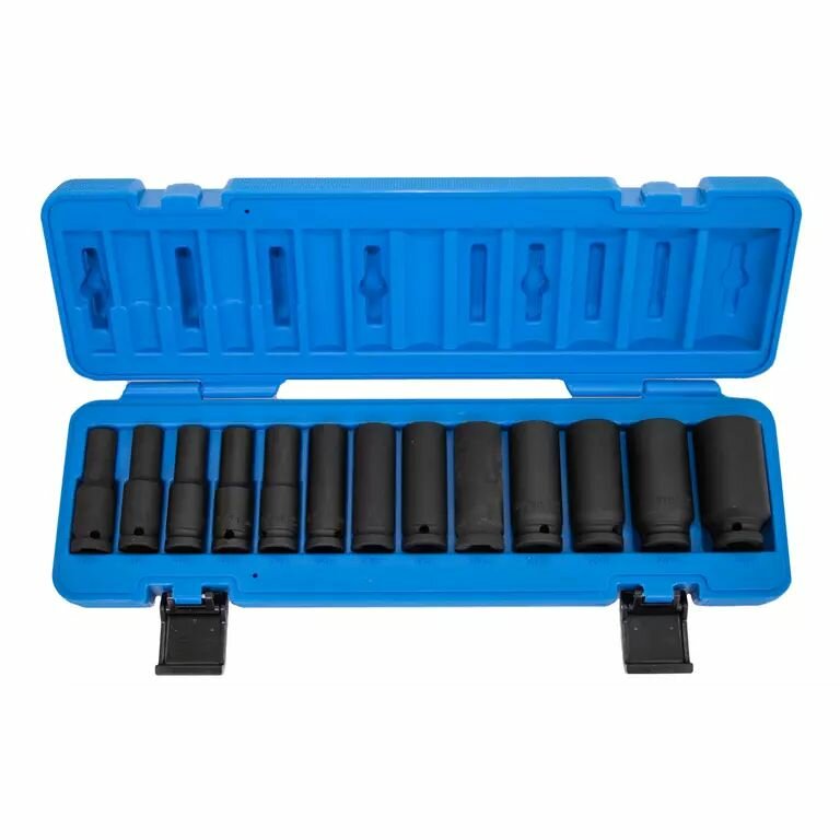 Набор ударных головок глубоких 1/2" 13пр. 10-30 мм Licota ASA-40011