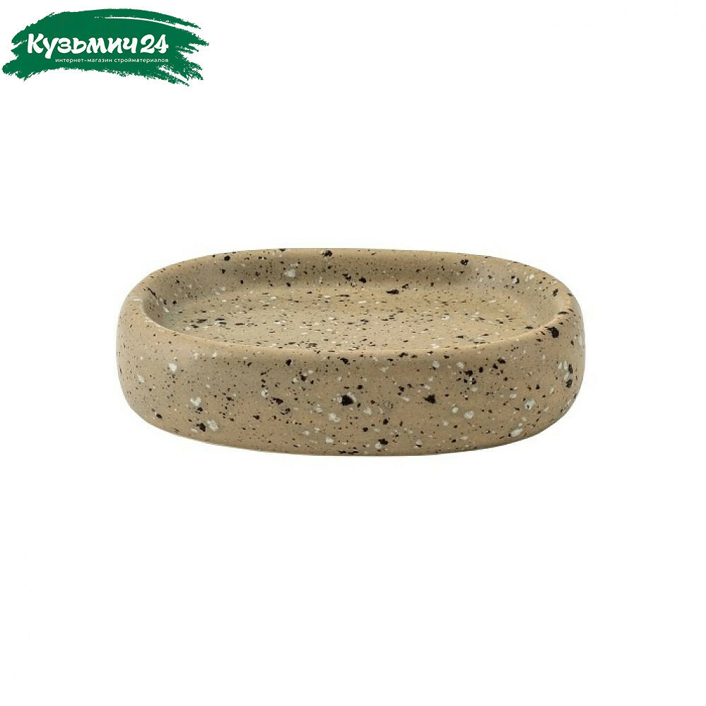 Мыльница Swensa Etna керамика бежевая SWTC-6080BG-D