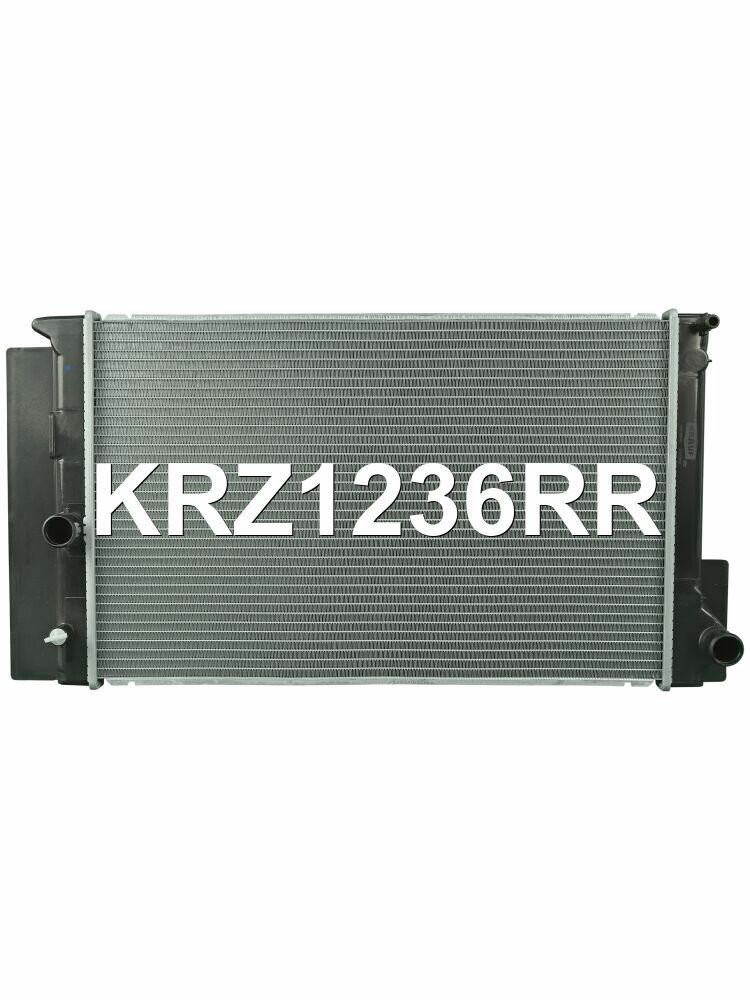 Паяный радиатор системы охлаждения Krauf KRZ1236RR для TOYOTA COROLLA