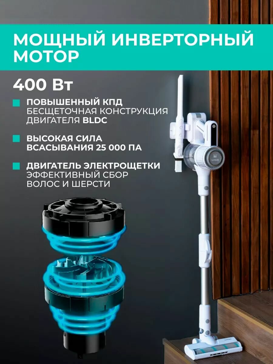 Вертикальный пылесос — фото 1