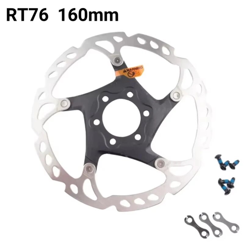 SHIMANO DEORE SM-RT76 Дисковые тормозные роторы 160/180/203 мм RT76 160mm 1pcs