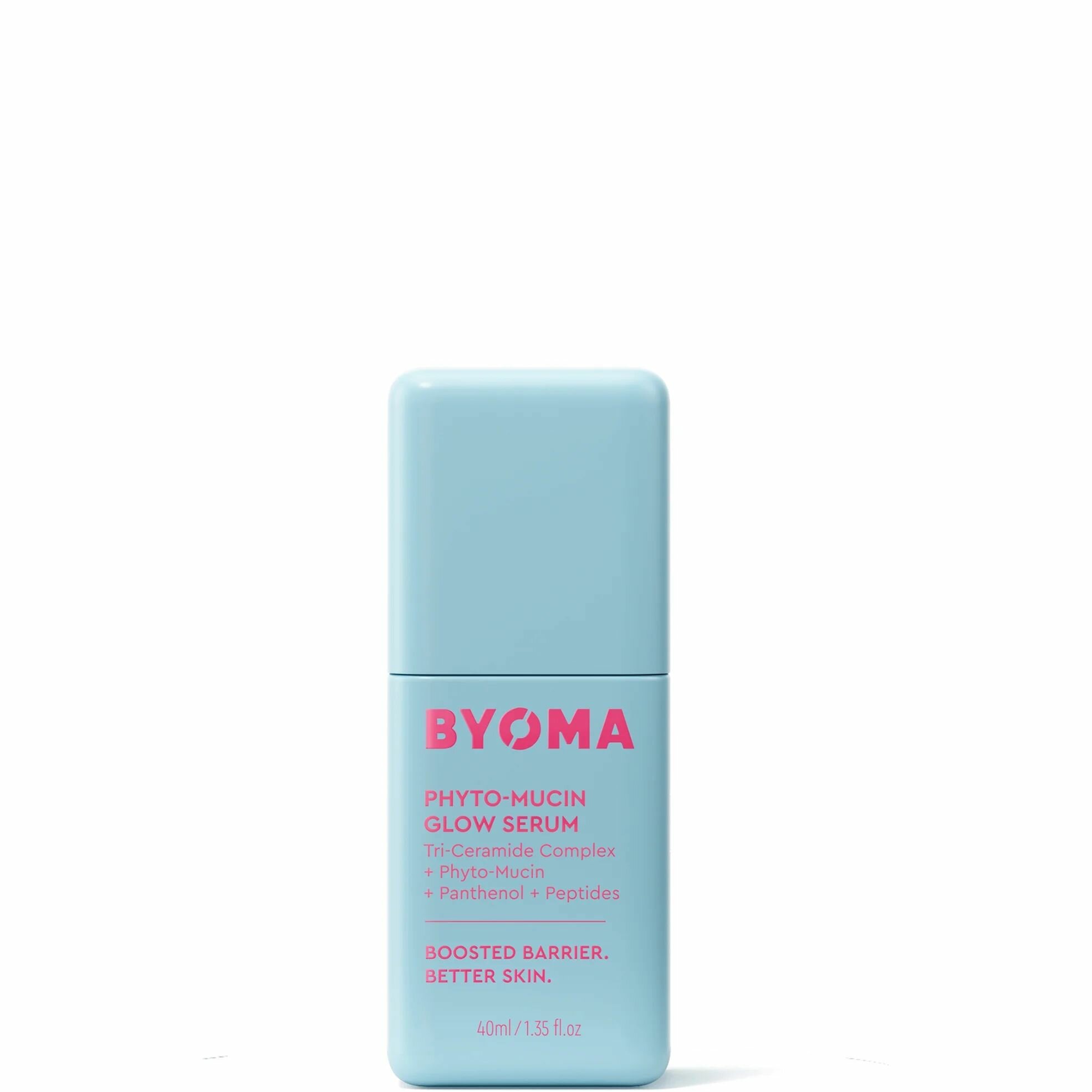 Легкая увлажняющая сыворотка для лица BYOMA Phyto-Mucin Glow Serum 40ml