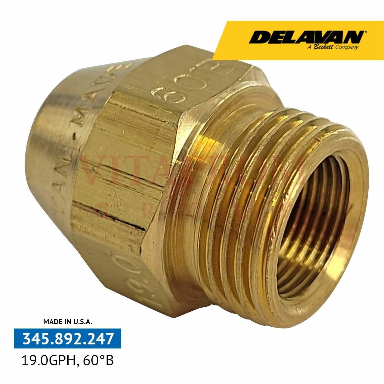 Форсунка Delavan 19.00GPH, 60B