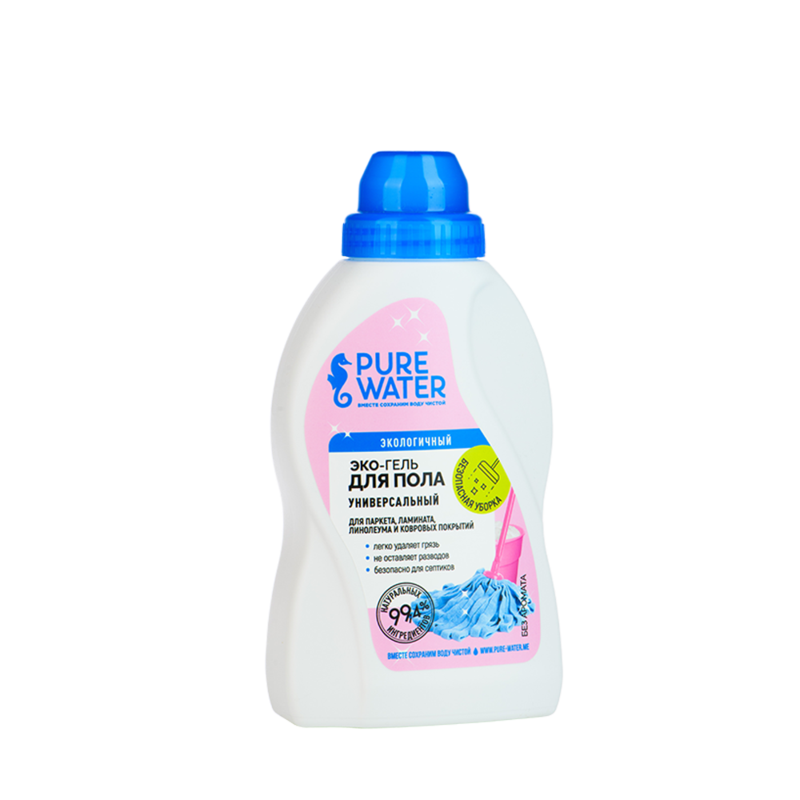 МиКо гель для мытья пола без аромата "Pure Water" 480 мл
