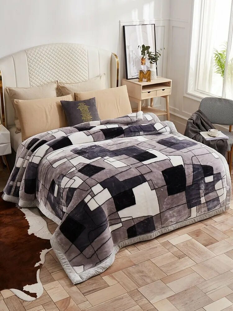 AiWinsure Плед с фотопринтом thick blanket , Акрилик, 230 см х 200 см