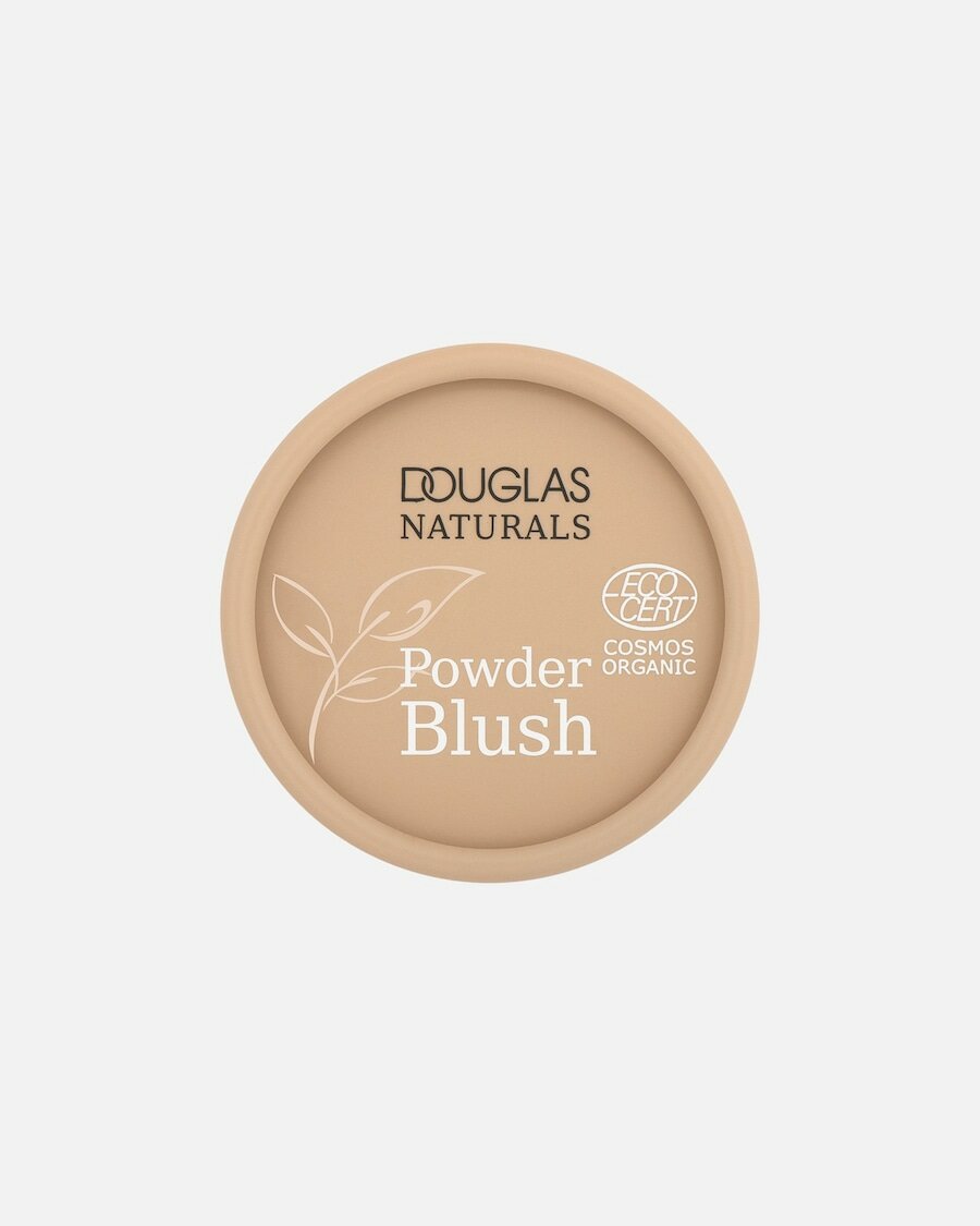 Румяна Douglas Naturals Powder Blush, 100% натуральные ингредиенты, 3г