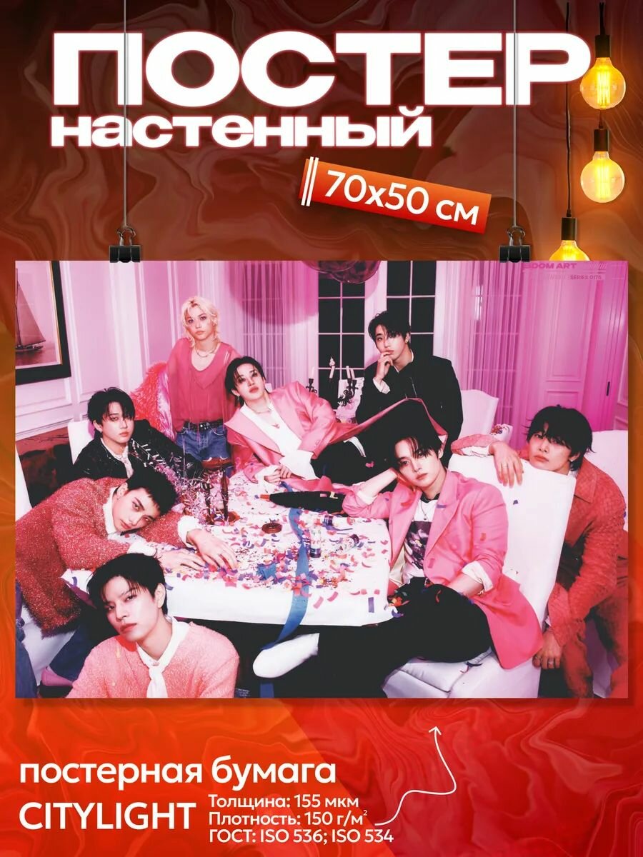 Постер на стену Stray Kids