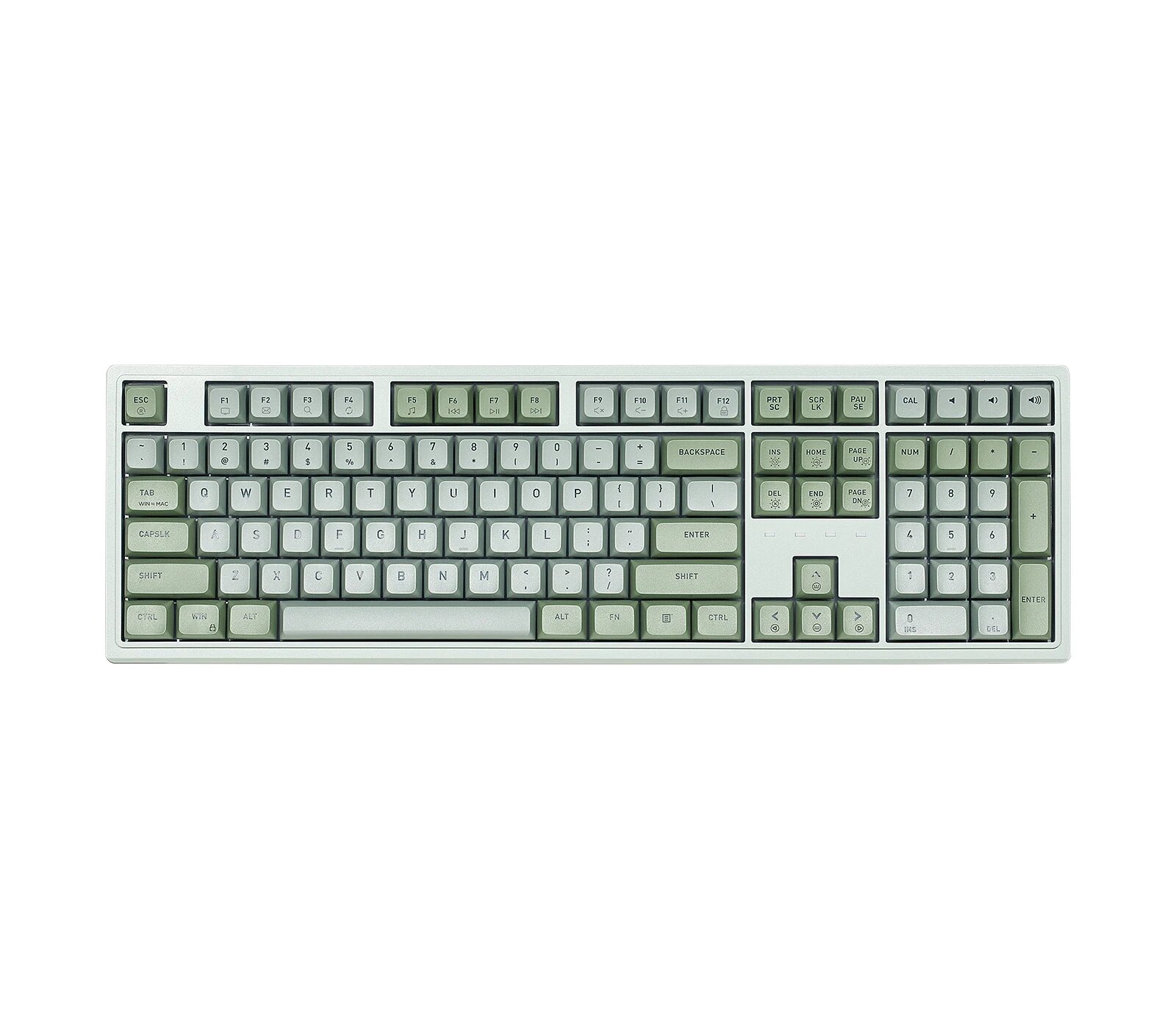 Механическая клавиатура Hexgears M5 108key Green