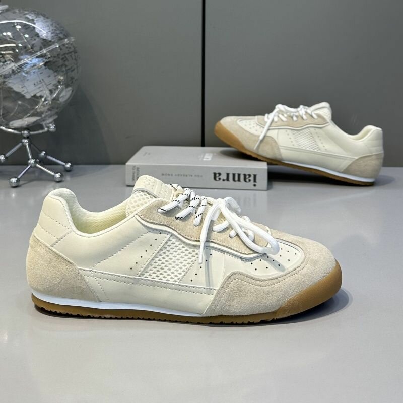JYL Кеды Мужчины Весенняя Дышащая Одношаговая Кожа/Beige