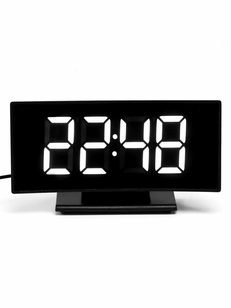 Часы настольные электронные 17х9.5х4.2 см