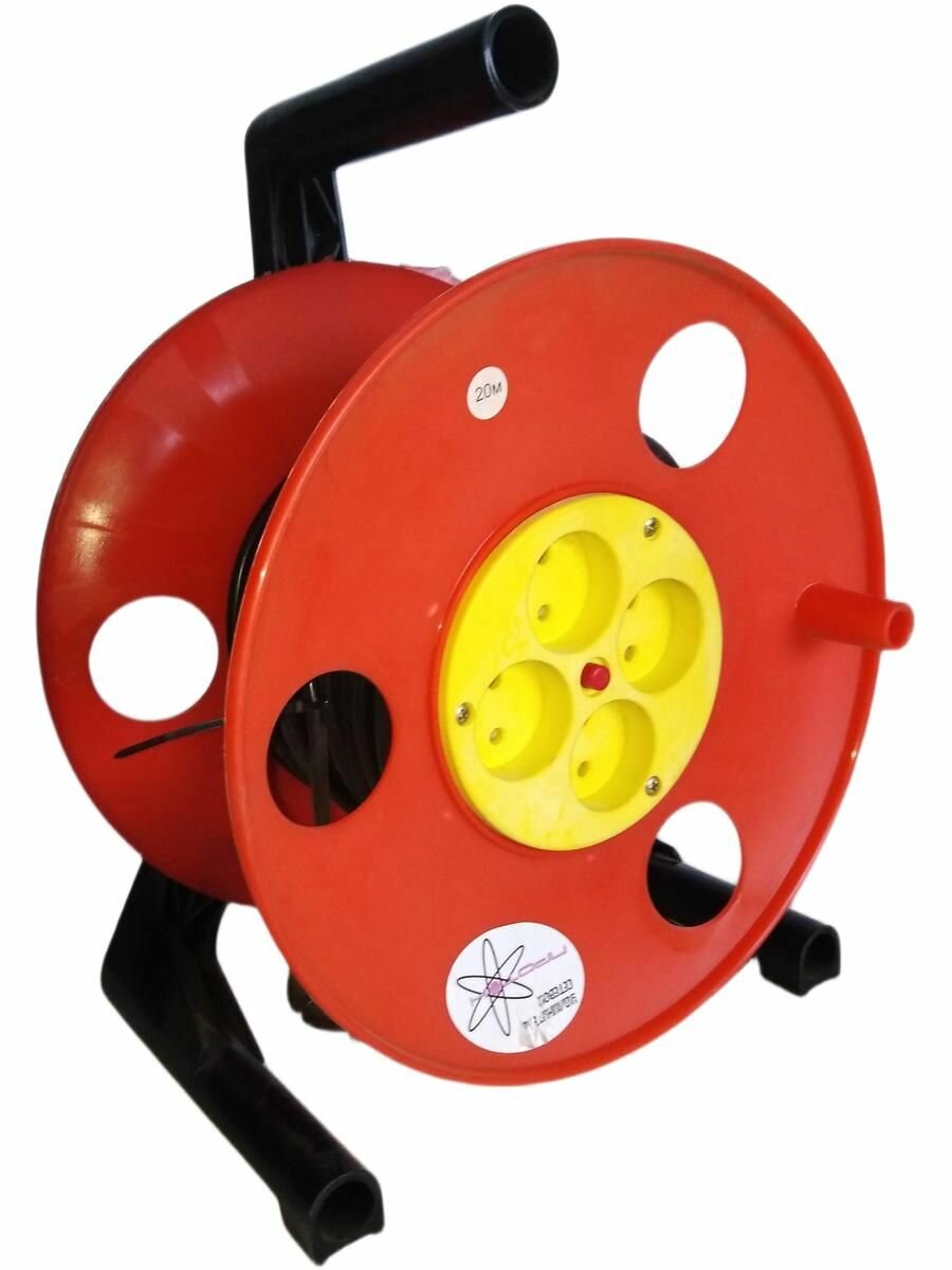 Удлинитель на катушке протон УС-4-40 ПВС 2х0.75