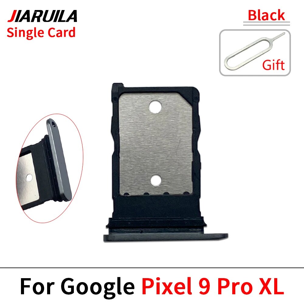 Держатель SIM-карты для Google Pixel 9 Pro XL, черный