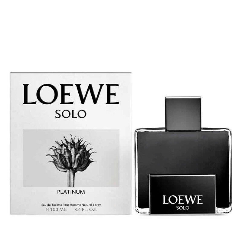 Туалетная вода для мужчин Loewe Solo Loewe Platinum 100 мл / Духи Лоеве Соло Лоеве Платинум