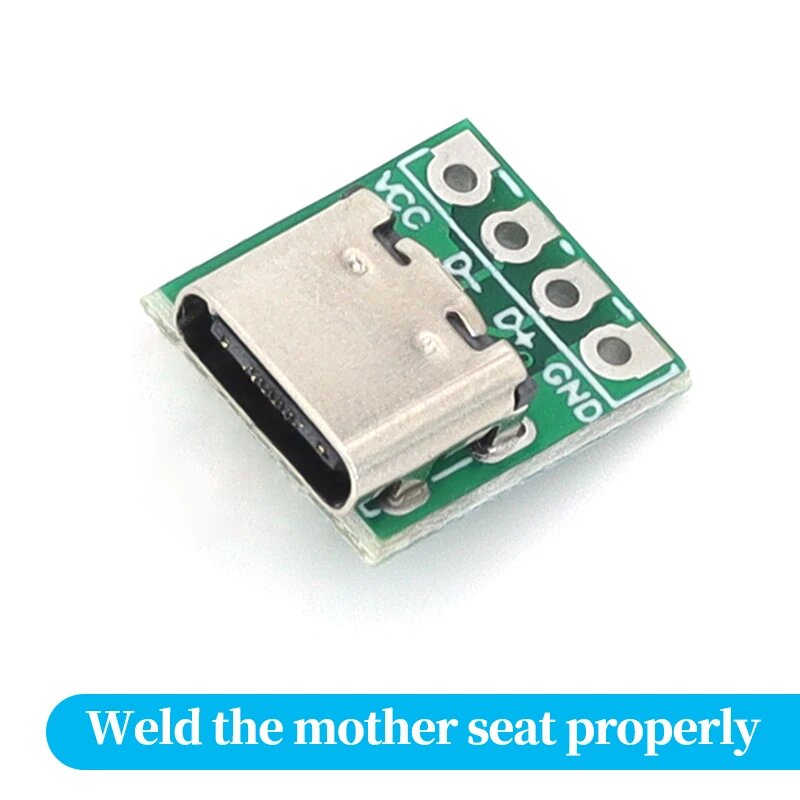 USB 3.1 Type-C Тестовая плата, 5шт, Цвет: Weld the 4P