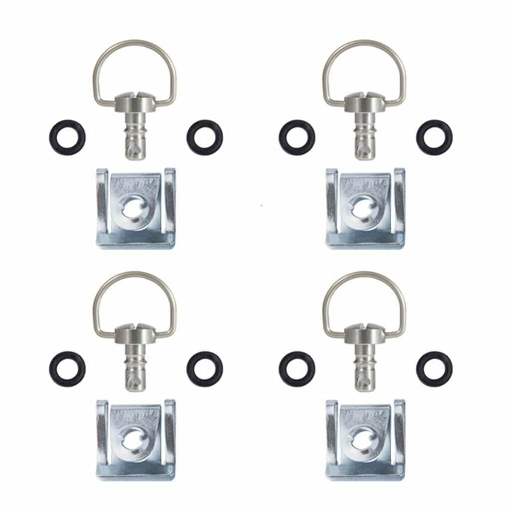 Быстросъемные крепления 1/4 D-кольца для мотоциклов 14мм 19мм, зажимы для обтекателей, 14MM