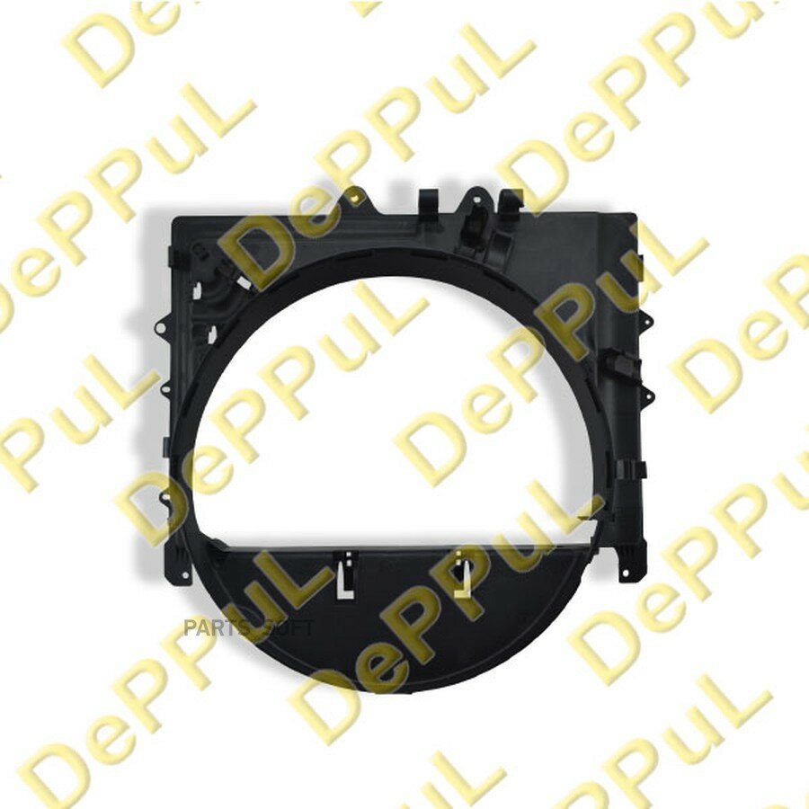 Диффузор вентилятора радиатора нижний LAND ROVER DISCOVERY (09-16), RANGE ROVER SPORT (10-13 от официального дистрибьютора, DEPPUL, артикул DE1736LR