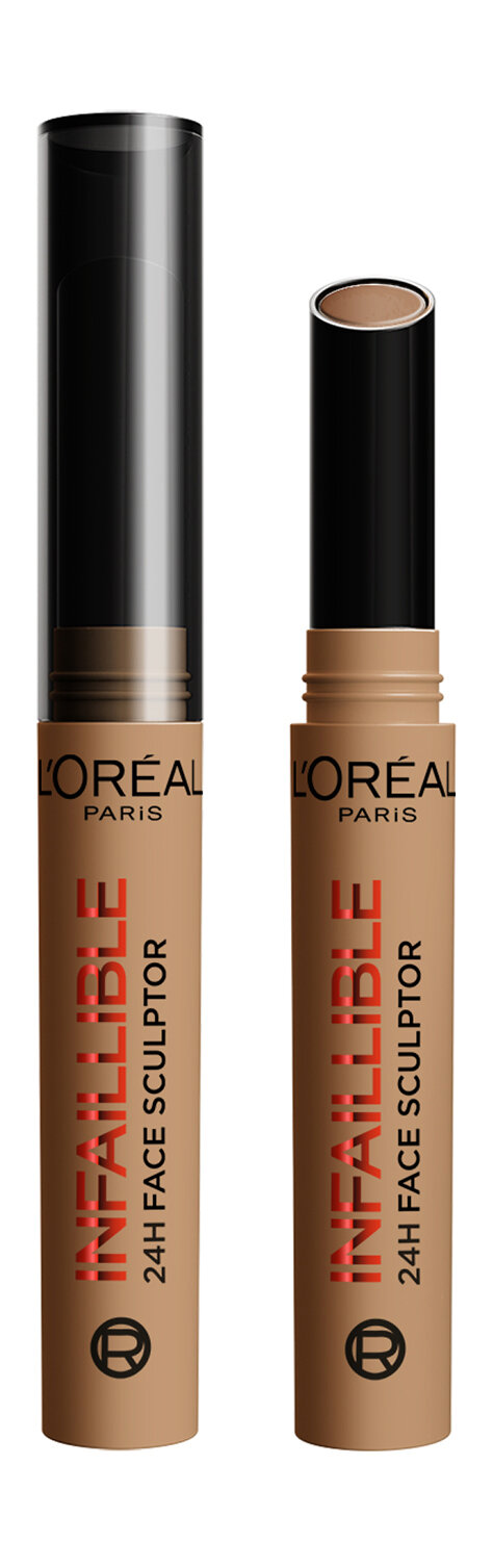 L'OREAL PARIS Скульптор-стик для лица Infaillible, 2,3 г, Light-Medium
