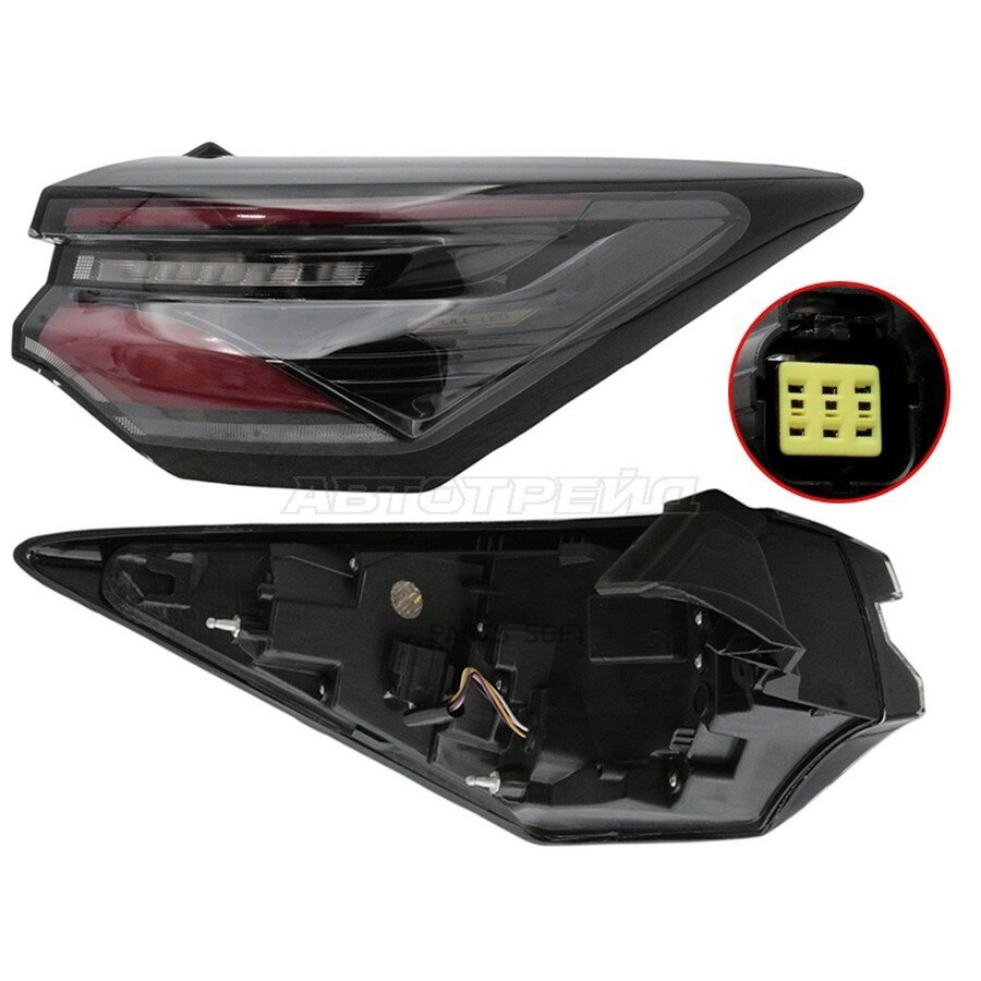 Фонарь задний Changan UNI-T 20-23 (Справа) от официального дистрибьютора, SAT, артикул ST18CHNGUNITR