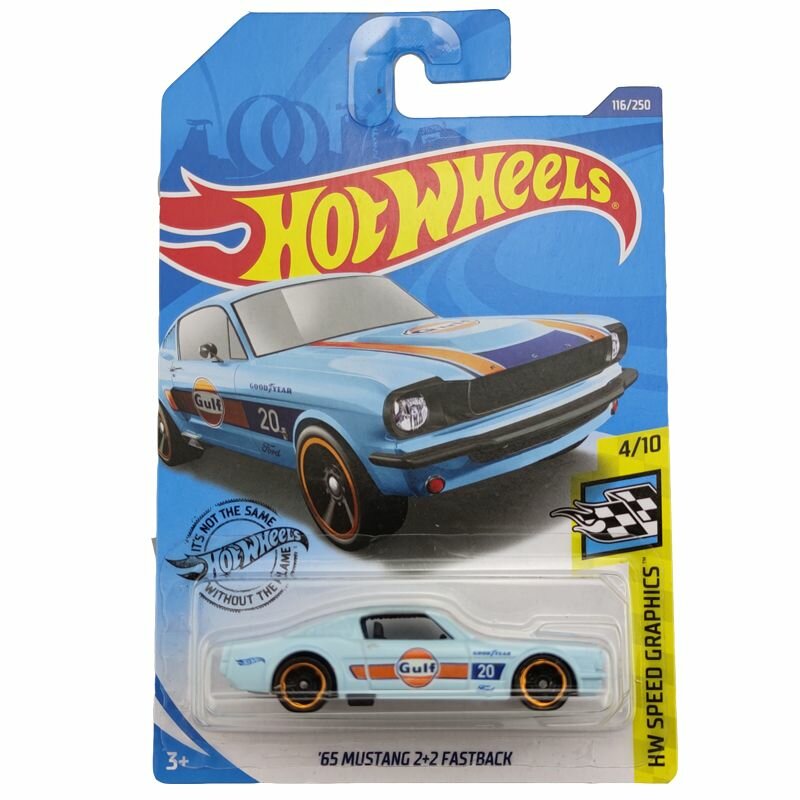 Машинка Mattel Hot Wheels 2020 C4982 65 Mustang 2+2 Fastback