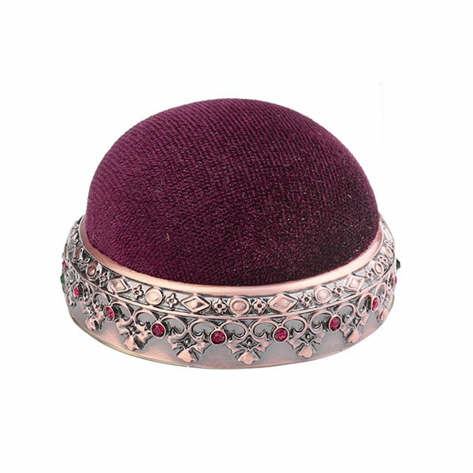 Милая бытовая игольница в форме шара с металлическим основанием, игольницы, швейные инструменты своими руками, ручная работа для матери и женщины