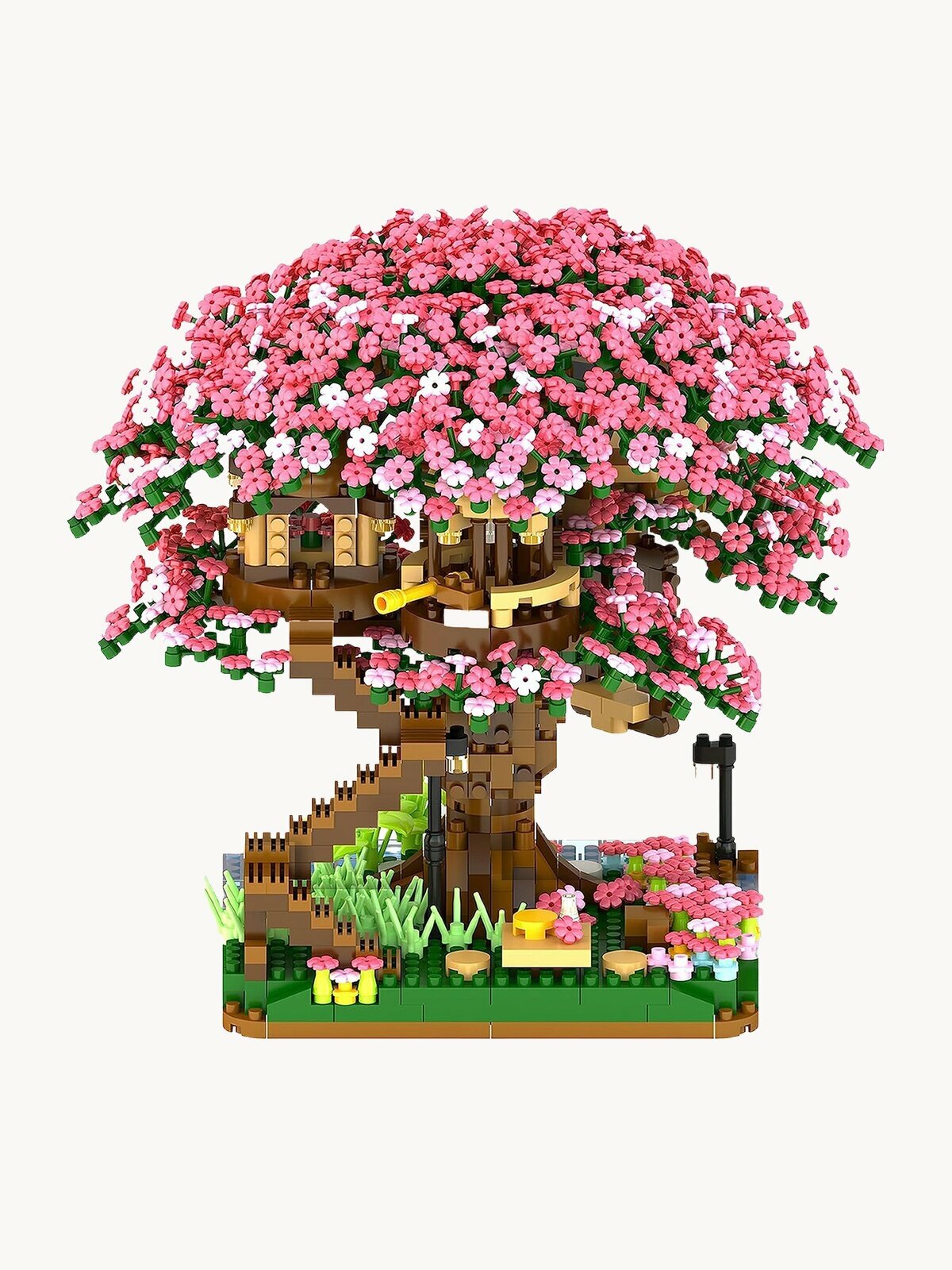 Конструктор цветок TrendToys Конструктор ночник детский Сакура