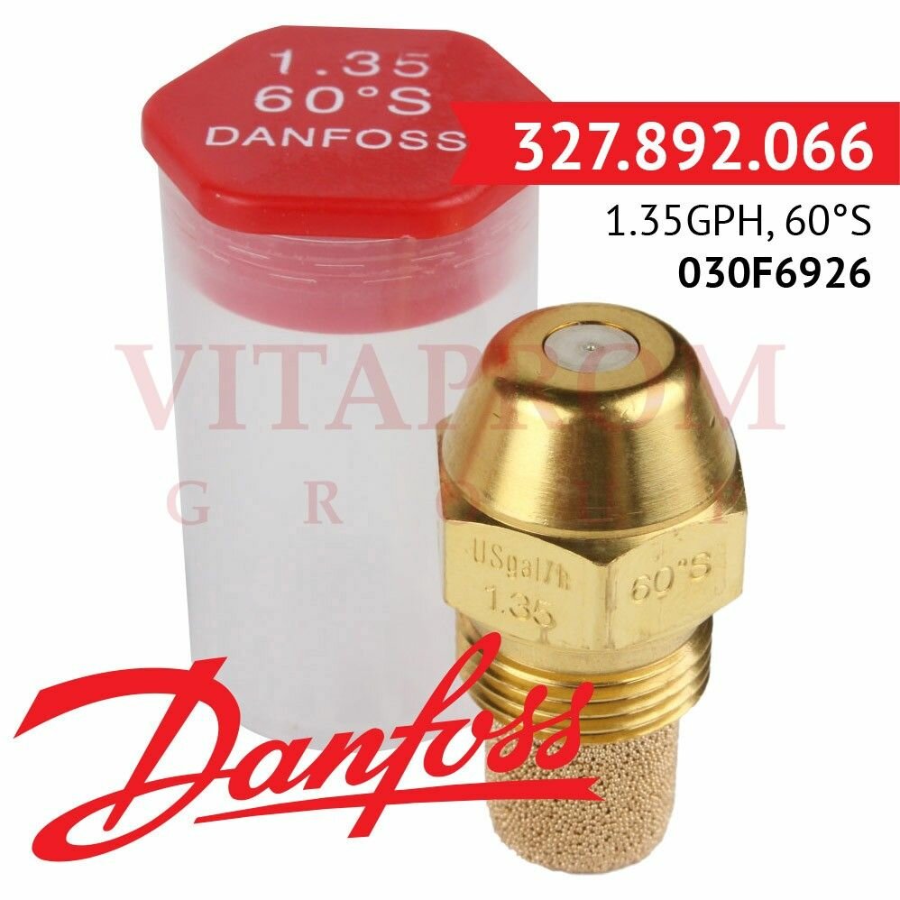 Форсунка Danfoss 1.35GPH, 60S, 030F6926