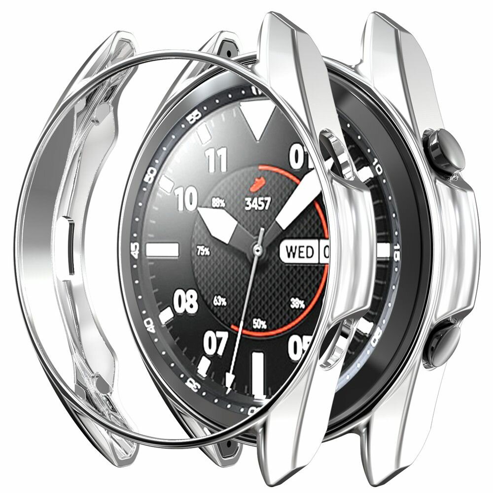 Силиконовый защитный чехол бампер для Samsung Galaxy Watch 3 41mm/45mm с противоударными свойствами