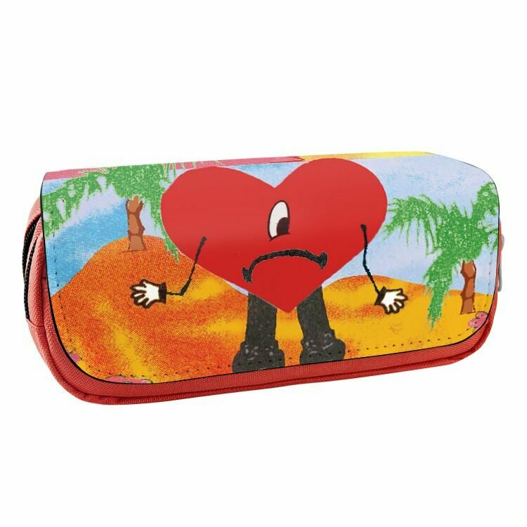 Пенал аниме Bad Bunny / Бэд Банни ( Пенал школьный для девочек и мальчиков ) -kpa