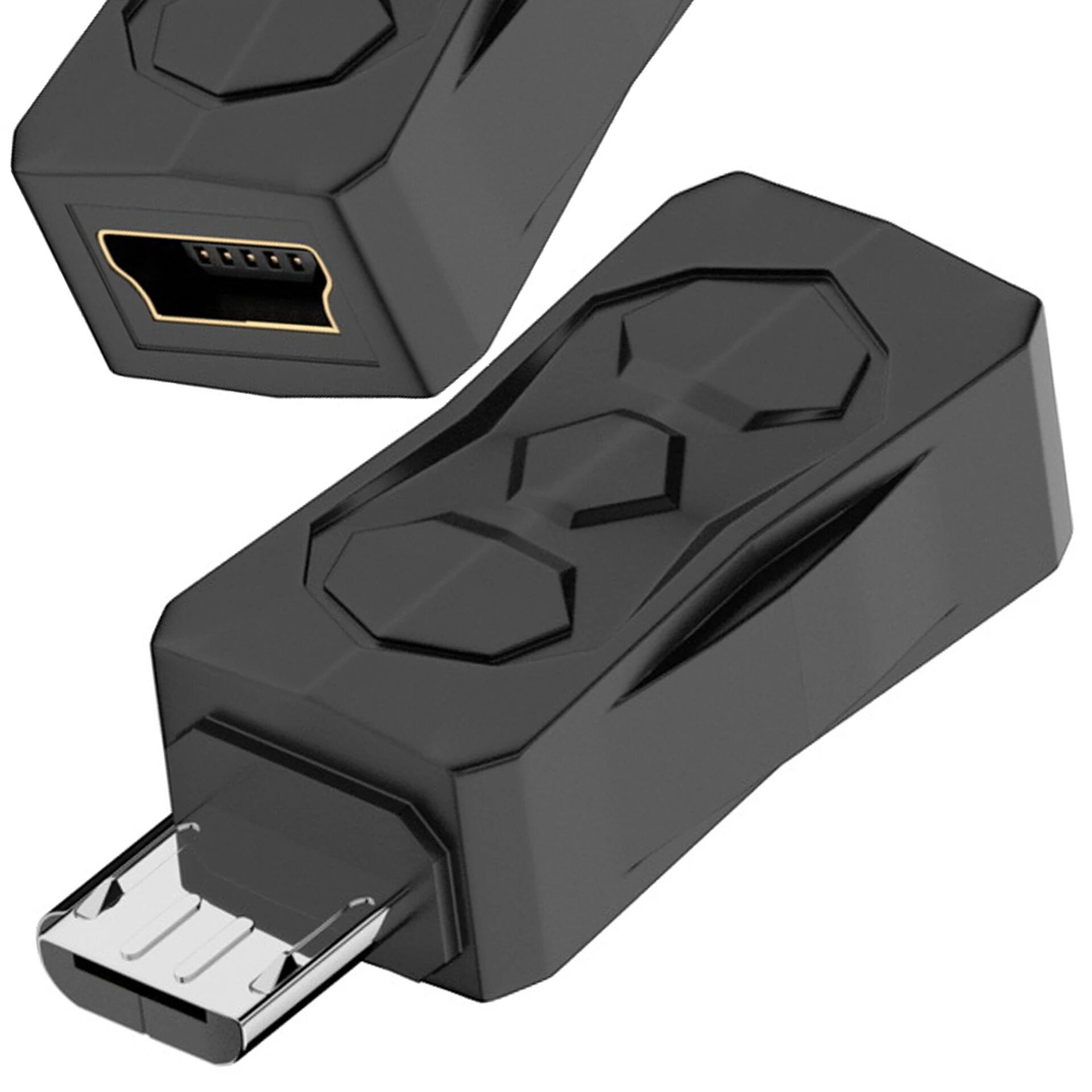Адаптер Mini F to Micro M USB