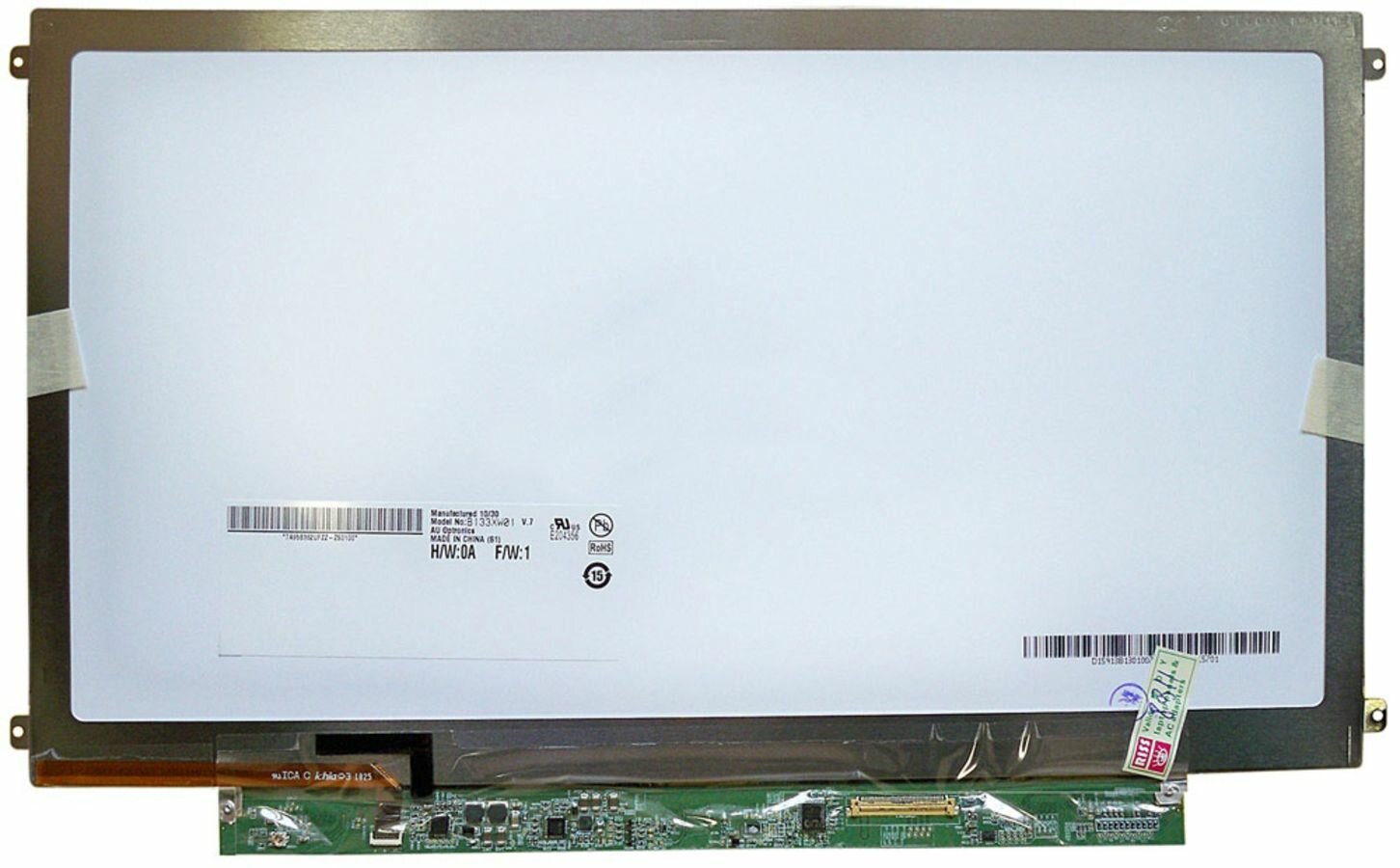 Матрица совместимая с B133XW01 v.7, 13.3" дюйма, 1366x768 (HD), Светодиодная (LED)