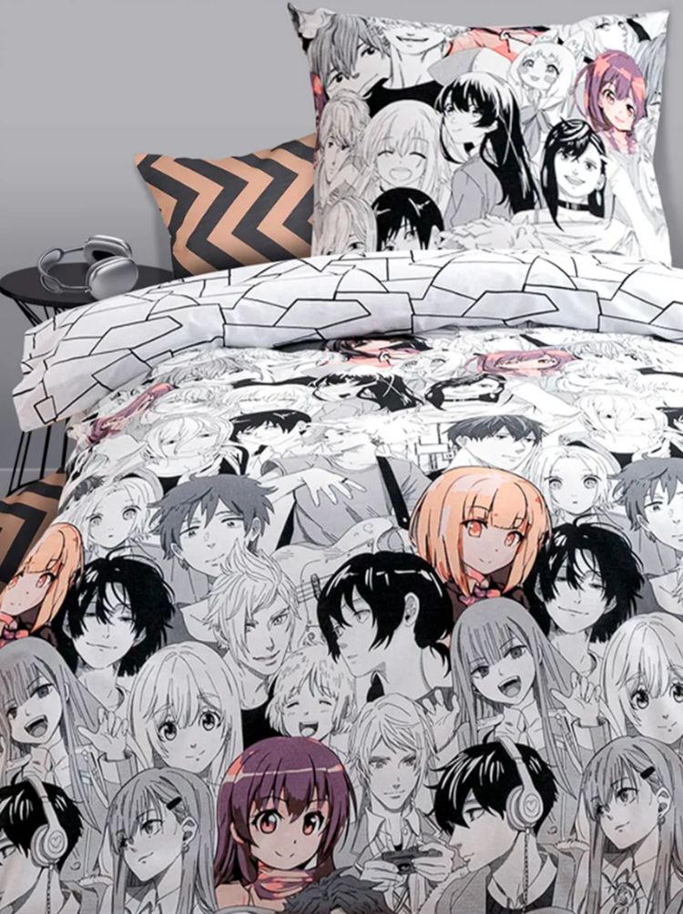 КПБ Василёк Тинейджер поплин 70903/1 Манга твой стиль 1,5 спальный наволочка 1*70*70 для детей и подростков