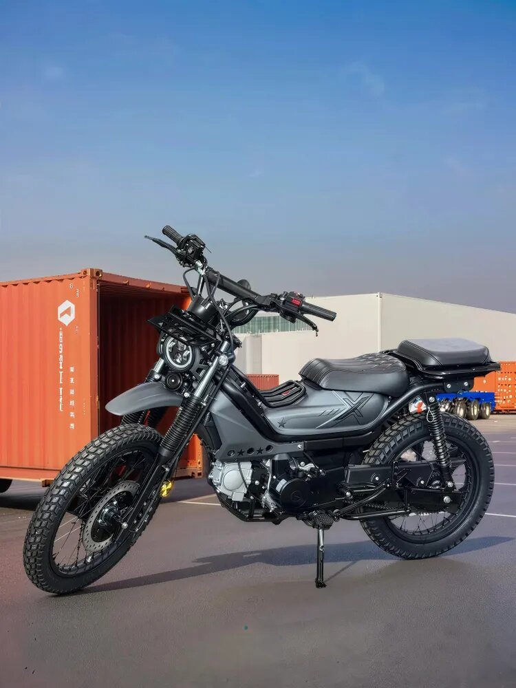 Мопед XTRAIL 110 см3 (49,9 см3) (серый)
