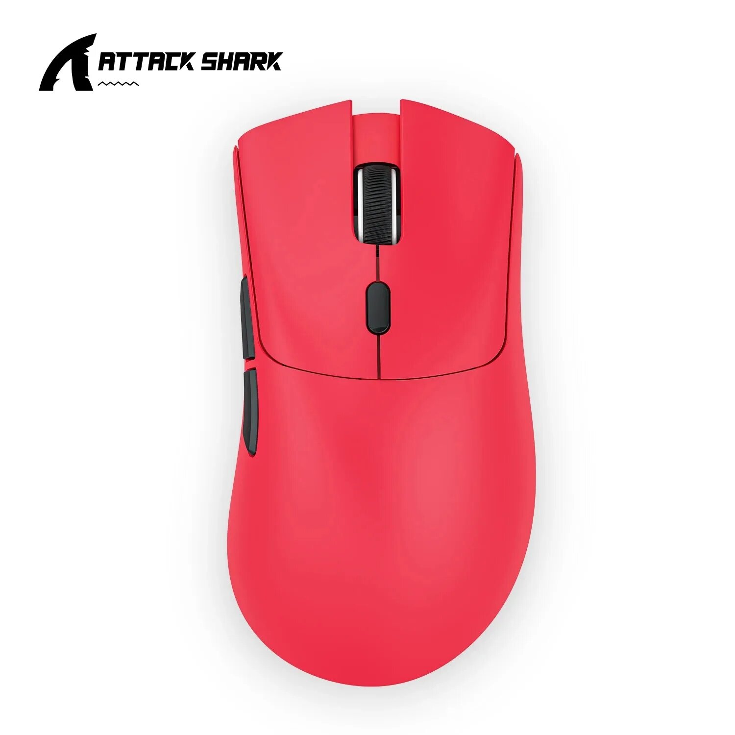 Беспроводная игровая мышь Attack Shark R1, Lucky Red, 18000 DPI