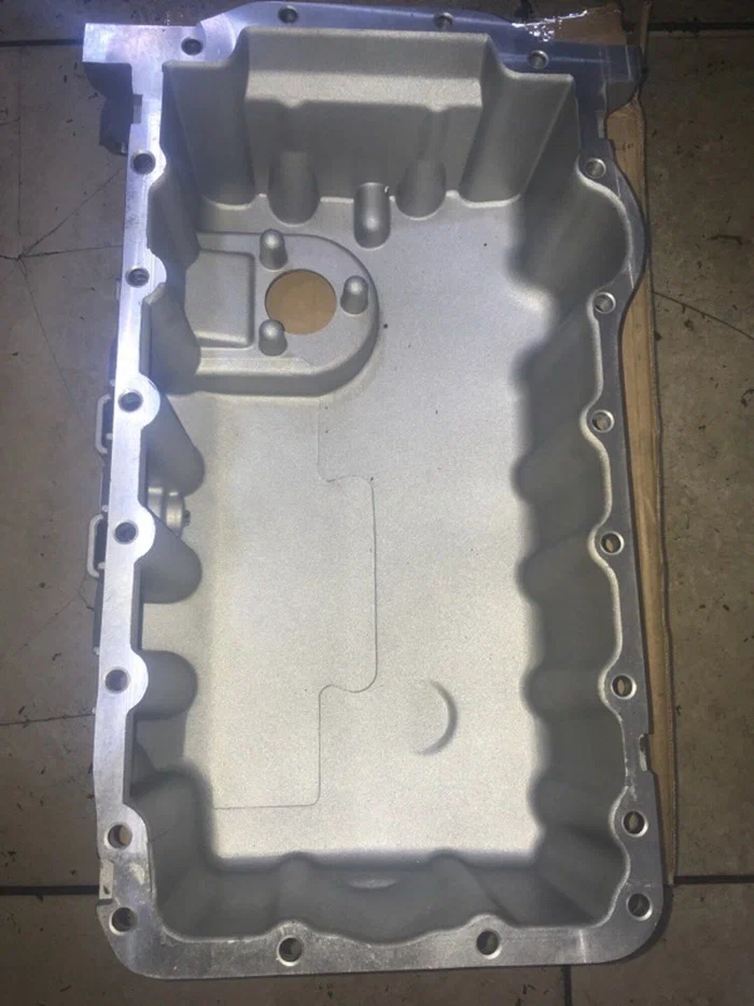 Поддон двигателя 06A103603H, алюминиевый, для Volkswagen Bora/Golf AZJ, Skoda Octavia