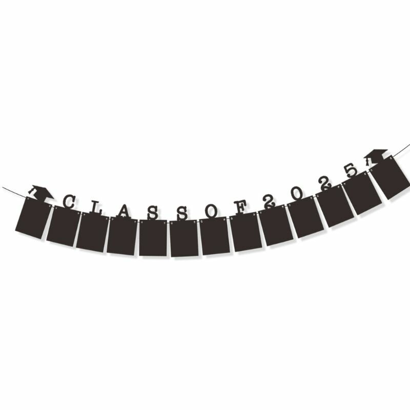 Украшение выпускной вечеринки с рисунком флага в фоторамке-2025 выпускная фоторамка