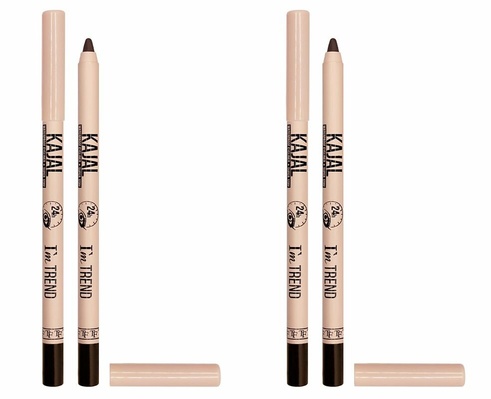 TF cosmetics Карандаш для глаз, кайял, Super stay, тон 002, брауни, 2 шт