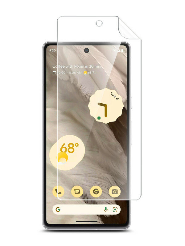 Пленка гидрогелевая для Google Pixel 7 Pro, матовая , Alpha Skin, полное покрытие, для изогнутых экранов